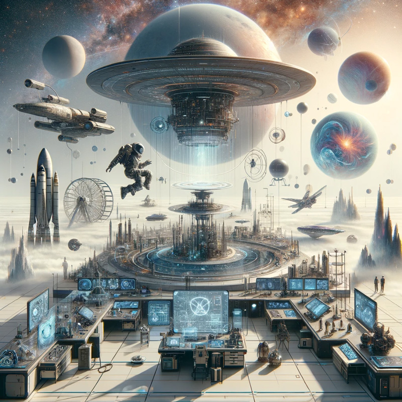 Visual and Literary Description of Sci-Fi Subgenres | Galaxy Press