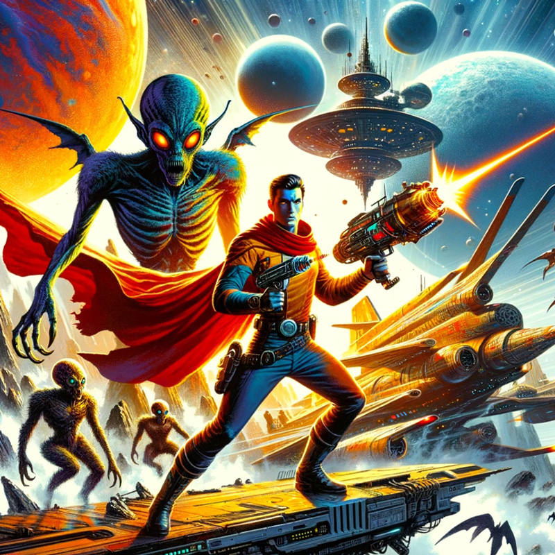 Visual and Literary Description of Sci-Fi Subgenres | Galaxy Press